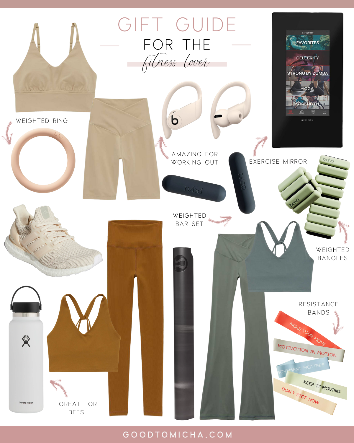 30+ Gift Ideas for Fitness Lovers and Health Nuts - GoodTomiCha