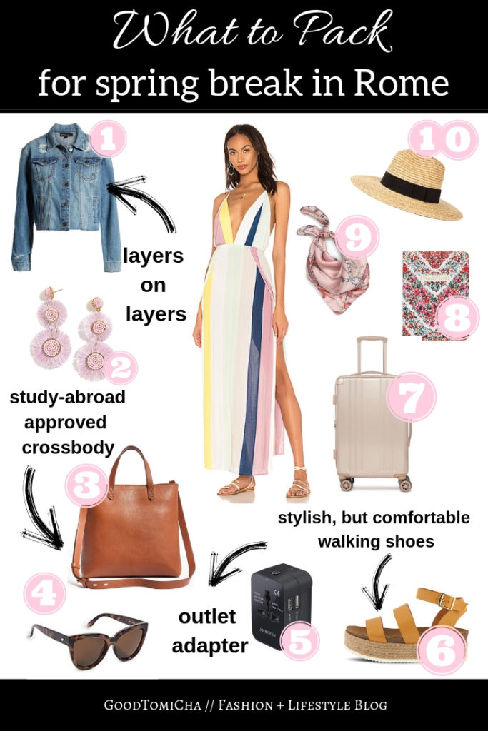 What I Packed for Italy - GoodTomiCha