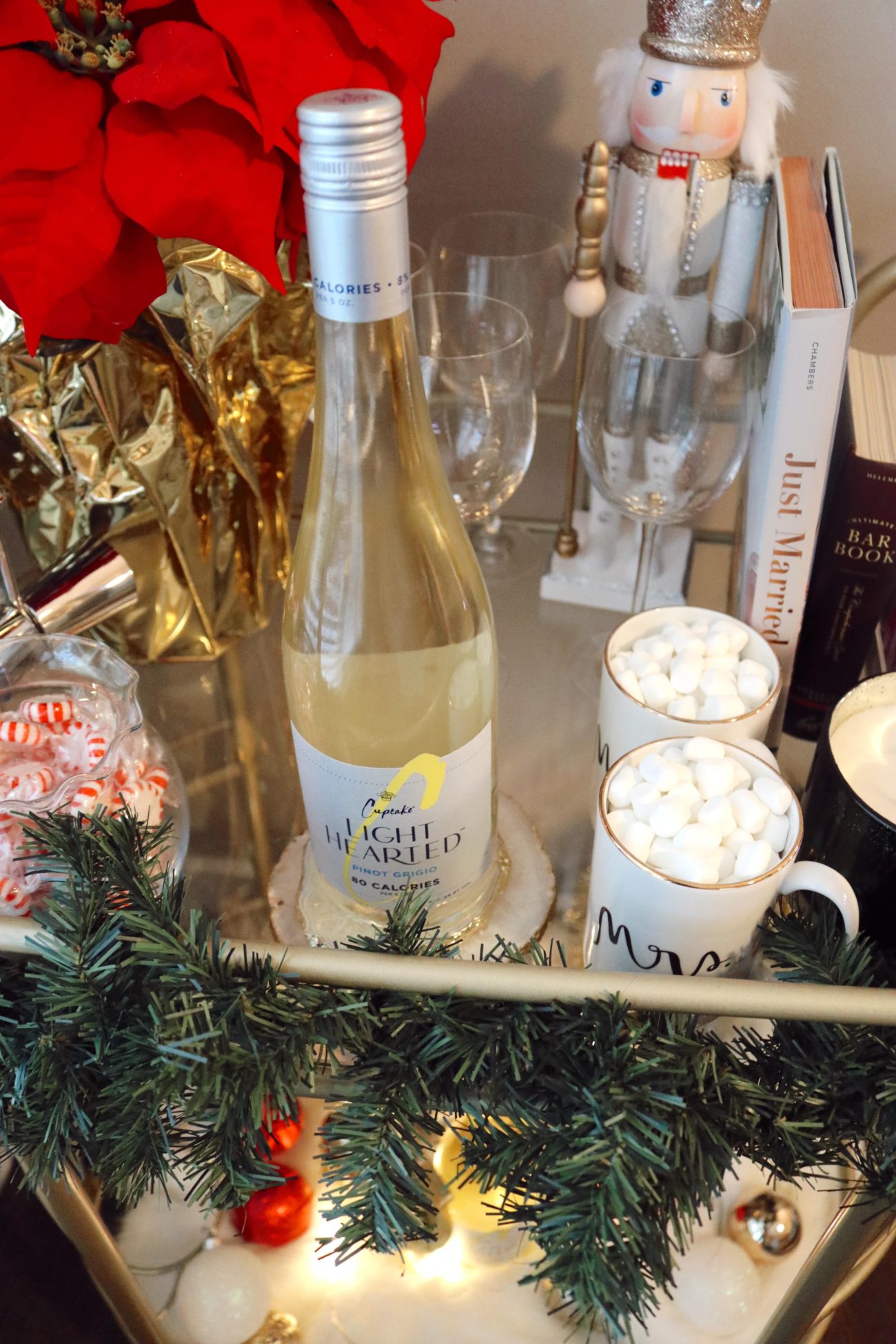 How to Style: Holiday Bar Cart - GoodTomiCha