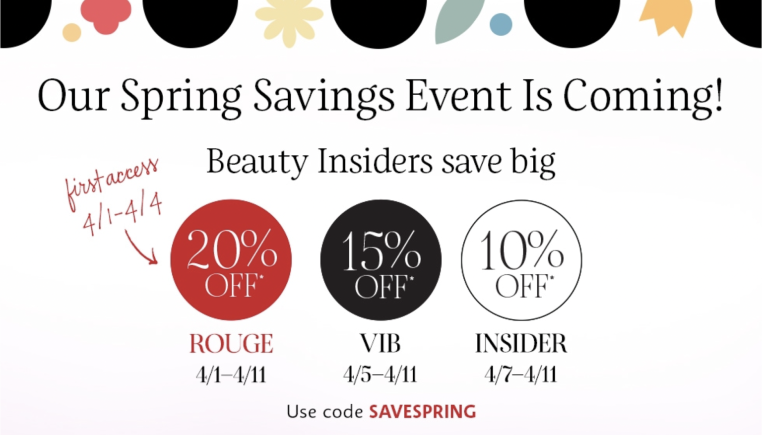 Sephora Spring Savings Event 2022- Everything You Need to Know