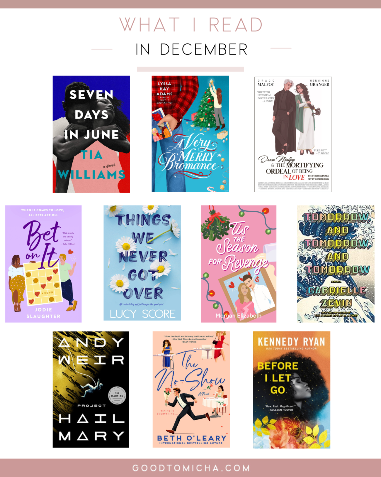 What I Read in 2022 - GoodTomiCha