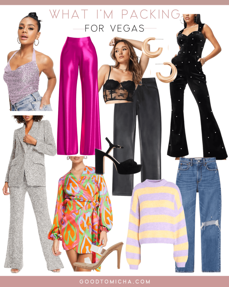 What to Pack For Vegas | Outfit Inspo and Must-Haves - GoodTomiCha