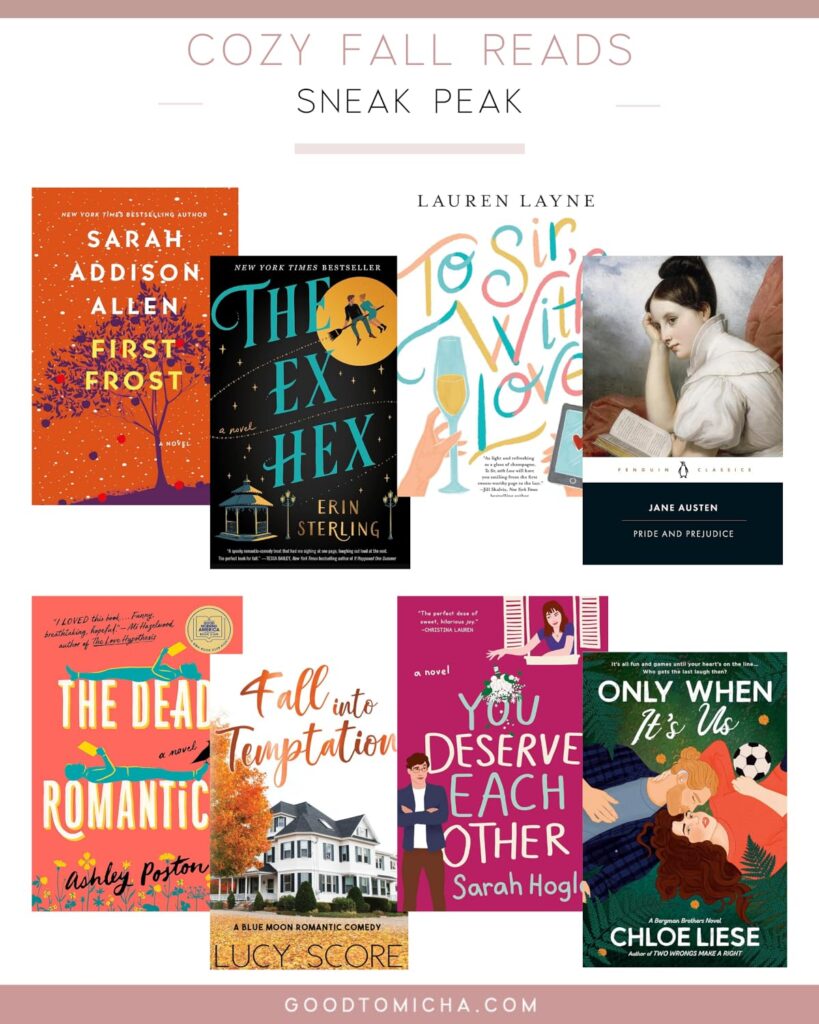 8 Cozy Fall Books to Add to your TBR - GoodTomiCha